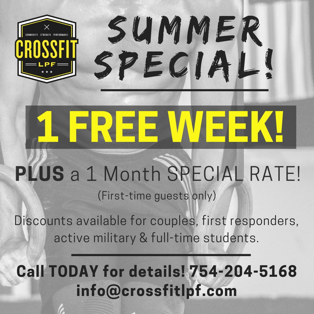 CrossFit LPF | CrossFit, Personal Training, Nutrition and more